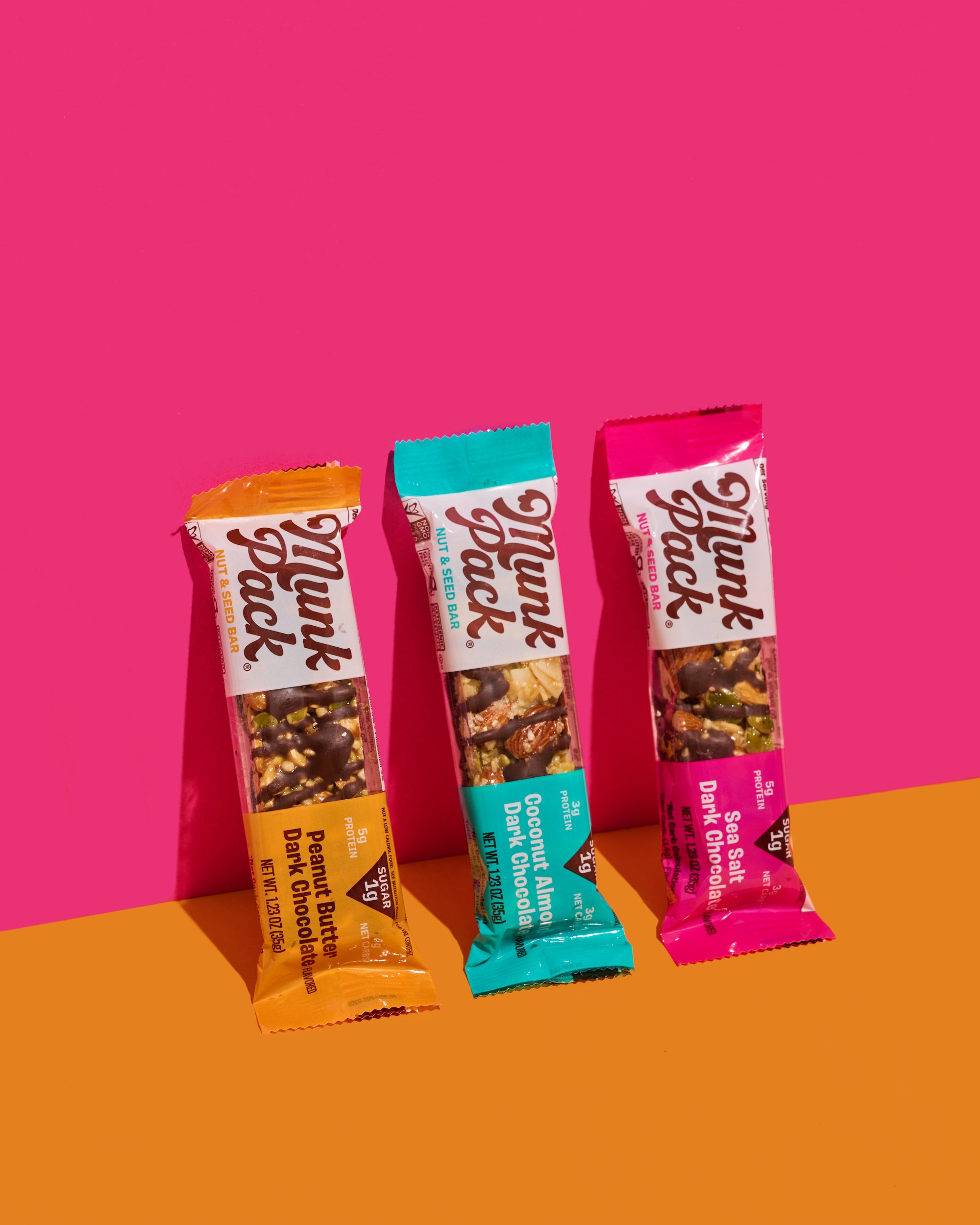Low Sugar Nut & Seed Bars | Munk Pack